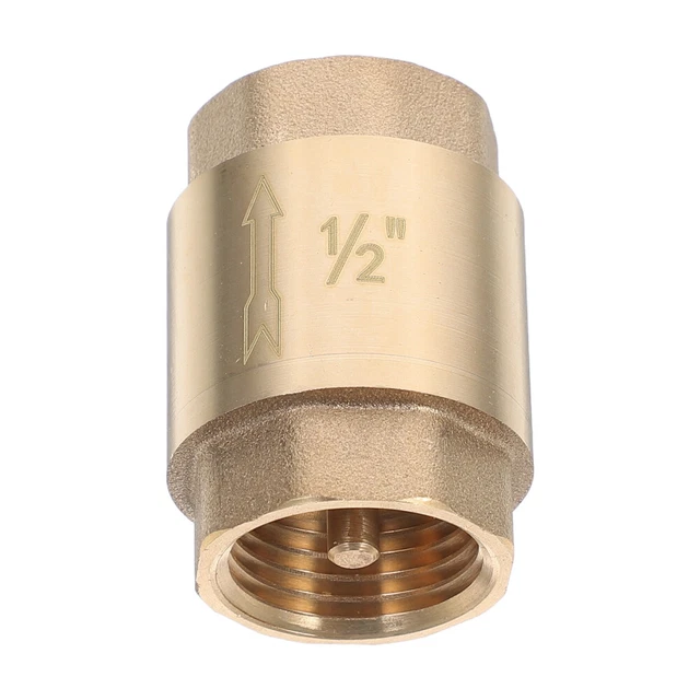 INLINE CHECK VALVE For Water Flow Control Non Return Valve For Garden ...