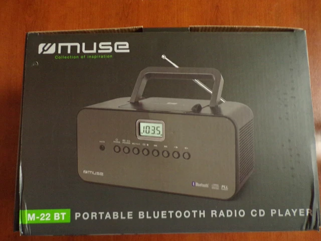 MUSE RADIO CD avec bluetooth m22bt EUR 37,50 - PicClick FR