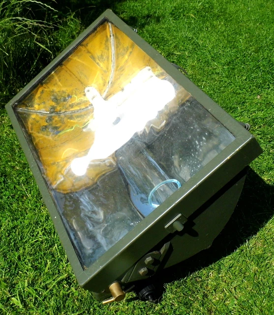 RAF AERODROME RUNWAY light LARGE 1950's airfield working 63x40 cm ...