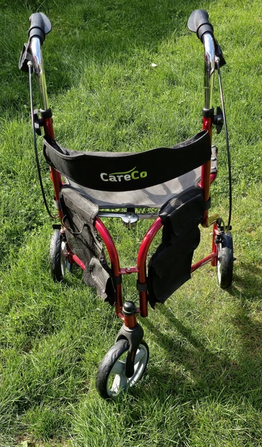 CARECO LITEWAY TRI-WALKER Rollator Mobility Walking Aid Stroller with ...