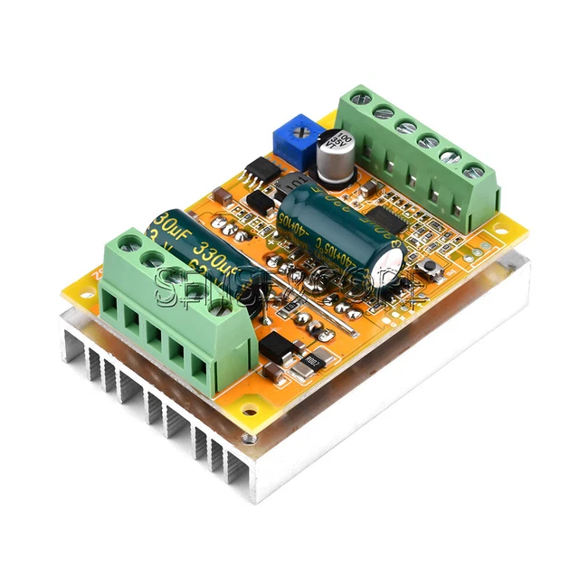 DC6.5-50V 380W BLDC 3 Phase DC Brushless Motor Driver Board PWM Signal ...
