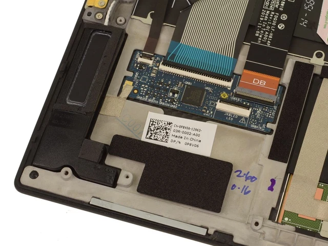 DELL OEM XPS 9300 Touchpad Palmrest Keyboard Assembly Y75C4 P8V06 $42. ...