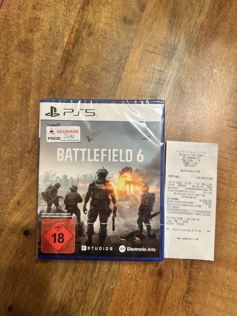 BATTLEFIELD 6 PS5 CD Version EUR 70,00 - PicClick DE