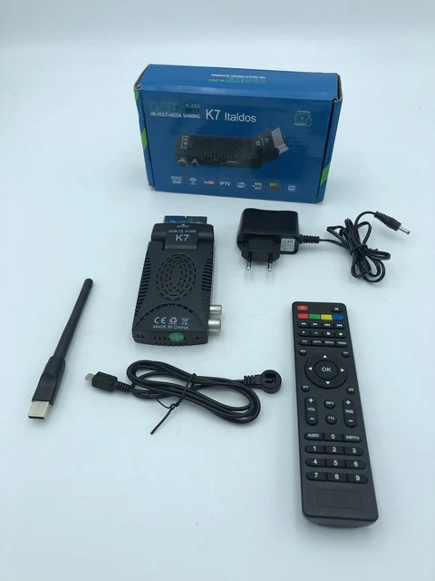 ITALDOS DECODER DIGITALE Terrestre DVB-T2 H.265/HEVC USB 10 bit HD ...