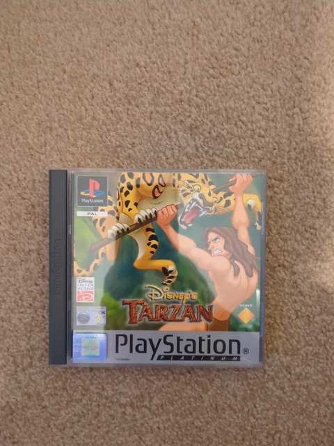 DISNEY'S TARZAN PLATINUM Sony Playstation 1 PS1 Video Game PAL £2.00 ...