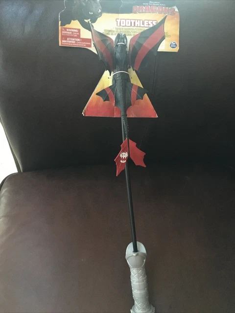 HOW TO TRAIN Your Dragon Flying Racing Toothless Wand Handle New ...