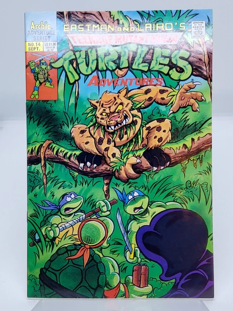 TEENAGE MUTANT NINJA Turtles Adventures #14 FN Archie 1990 EUR 7,80 ...