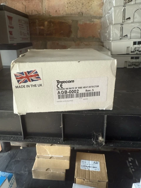 TEXECOM EXODUS 4W Rate Of Rise Heat Detector AGB-0002 £19.34 - PicClick UK
