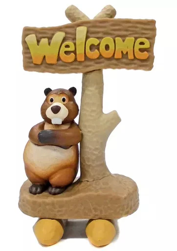 DISNEY CRITTER COUNTRY Mini Figure Beaver Tokyo Disneyland Collection ...