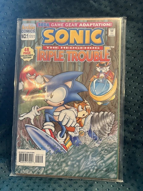 Archie Comics Sonic The Hedgehog Triple Trouble 1 De 1 Eur 19 54