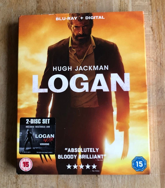 LOGAN BLU-RAY. HUGH Jackman. 2-disc set with slipcase. VG. EUR 3,50 - PicClick IT