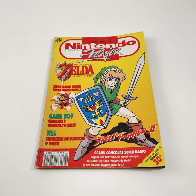 MAGAZINE NINTENDO PLAYER n°7 Zelda A Link To The Past FRA Bon état EUR ...