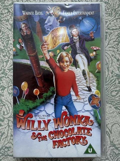 WILLY WONKA AND the Chocolate Factory 1997 VHS/SH £5.45 - PicClick UK