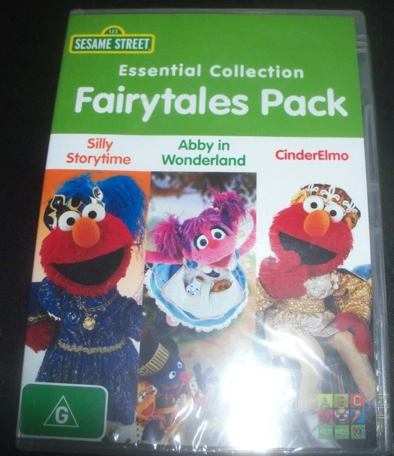 SESAME STREET SILLY Storytime/Abby In Wonderland/Cinder Elmo (Aus Reg 4 ...