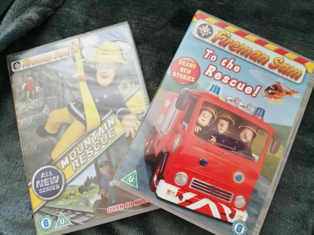 FIREMAN SAM - MOUNTAIN RESCUE [DVD] New Sealed + FREE 2nd DVD £8.50 ...