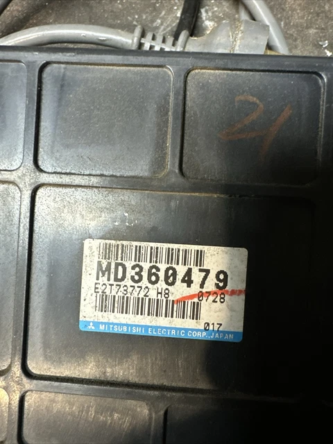 MITSUBISHI LANCER ECU CE, ENGINE ECU, 1.8, 4G93, ECU ONLY, MD360479 ...