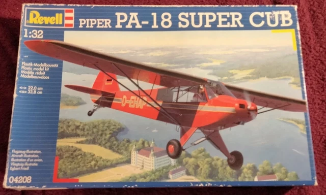 REVELL 1:32 PIPER PA-18 Super Cub Utility Aircraft Model Kit #04208 ...