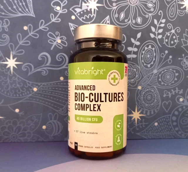 VITABRIGHT ADVANCED BIO-CULTURES Complex 45 Billion Cfu 17 Live Strains ...