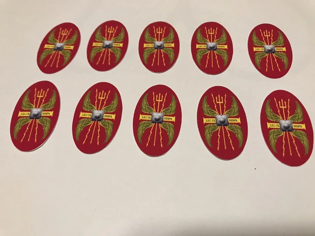 STICKERS PARA ESCUDOS Romanos de Playmobil (Roman Shields) (Autocollant ...