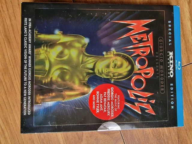 METROPOLIS - 1984 Giorgio Moroder REMAKE of 1927 BLU RAY EUR 52,31 ...