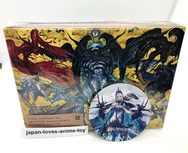 FINAL FANTASY XVI Original Soundtrack Ultimate Ed OST CD FF16 with ...