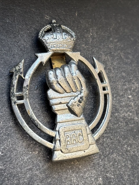 ROYAL ARMOURED CORPS, RAC., Genuine British Army Cap Badge. £14.00 ...