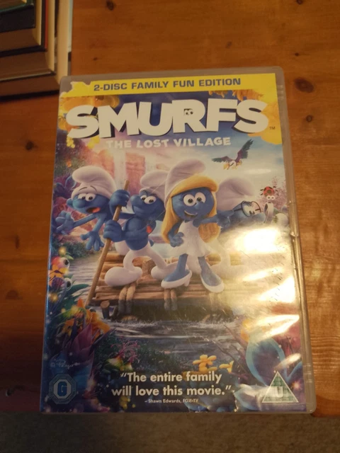 THE SMURFS-THE LOST Village-Movie-2 Disc Family Fun Edition Dvd ...