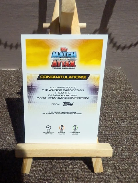 MATCH ATTAX 2025 2026 Phil Foden Man City Design Your Own Card Winner ...