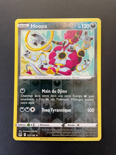 CARTE POKÉMON RARE Reverse Hoopa 122/196 VF NEUF EUR 1,50 - PicClick FR