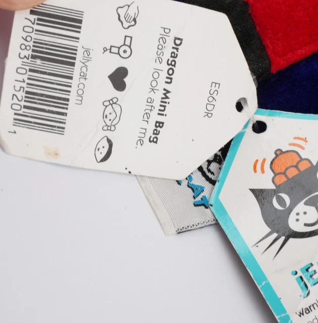 RARE JELLYCAT DYLAN Dragon Mini Bag / Pouch £28.99 - PicClick UK
