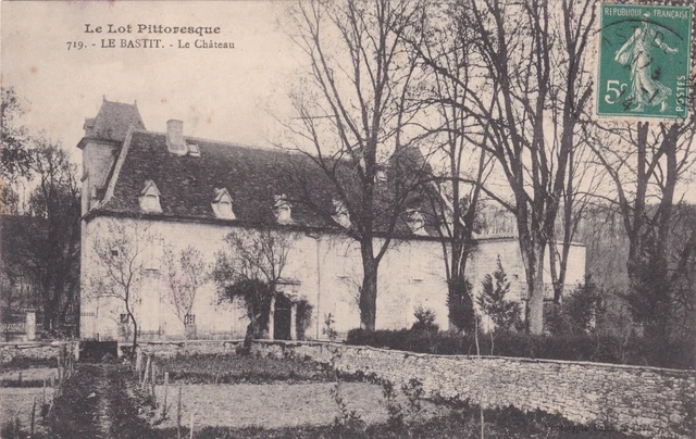 CPA DU début du 20° siècle, Le Bastit, lot 46 le château EUR 7,00 ...
