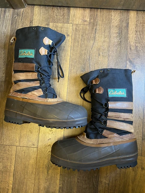 CABELA'S TRANS ALASKAN Insulated Liner Moisture Handling Pac Boot Men's ...