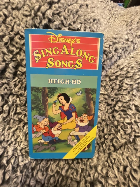 DISNEYS SING ALONG Songs - Snow White: Heigh-Ho (VHS, 1994) £0.78 ...