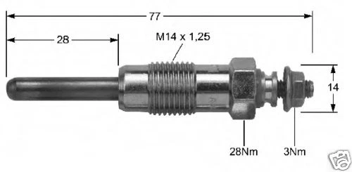 MWM GLÜHKERZE AKD10 AKD 10 AKD412 AKD 412 KD110,5 KD 110.5 NEU FENDT EUR 13,50 - PicClick DE