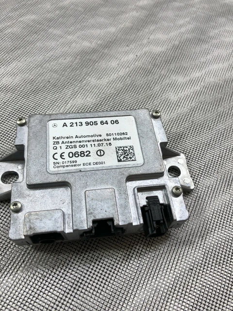 ORIGINAL MERCEDES-BENZ W213 Antenna Amplifier Mobiltel A2139056406 ...