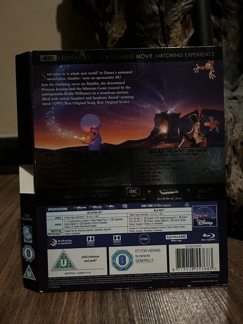 ALADDIN 4K ‼️SLIPCOVER Only‼️ £10.79 - PicClick UK