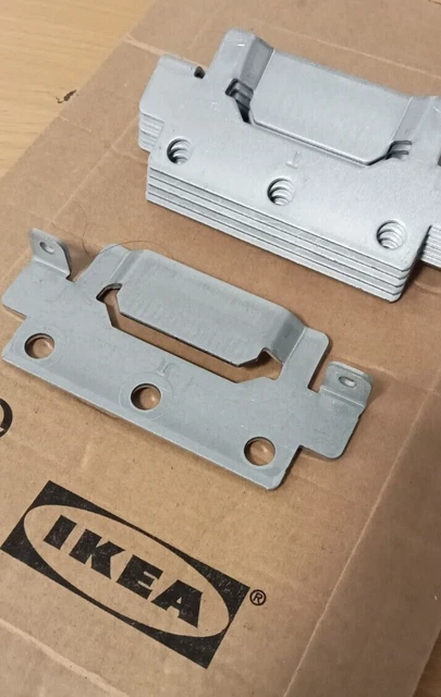 IKEA SKORVA MID Beam Bed Mounting Brackets QTY6 camper brackets 116791 ...