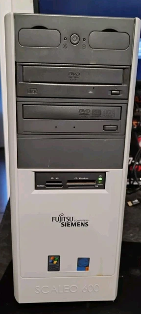 FUJITSU SIEMENS SCALEO 600 Retro PC Computer Windows XP AMD Athlon 4000 ...