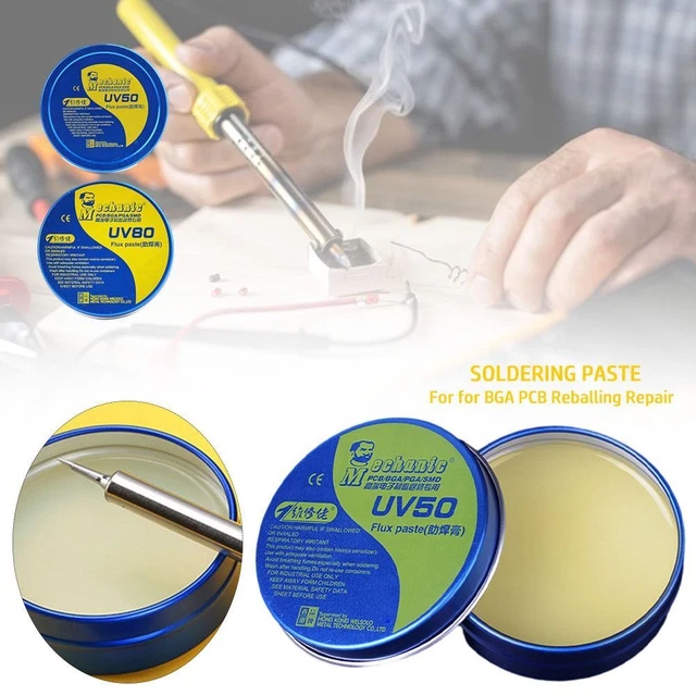 LEAD-FREE SOLDER FLUX Paste Halogen-free Rosin Based Flux BGA PCB Reballing $15.52 - PicClick AU