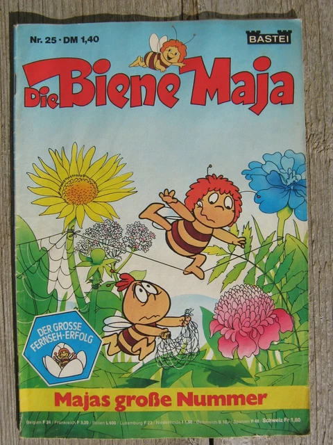 DIE BIENE MAJA, Heft Nr. 25, Majas große Nummer, 32 Seiten, Bastei ...