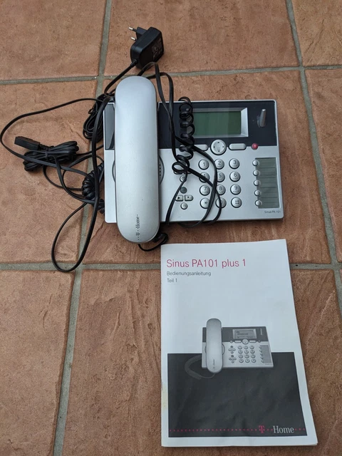 FULLY WORKING TELEPHONE Sinus PA101 Dt. Telekom incl. AB answering ...