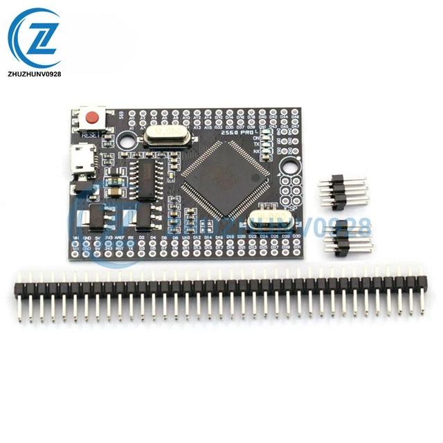 MINI MEGA 2560 Pro Micro/Type-C USB CH340G ATMEGA2560-16AU for Arduino ...