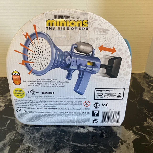 MINIONS THE RISE of Gru Tiny Toot Fart Gun by Mattel £11.81 - PicClick UK