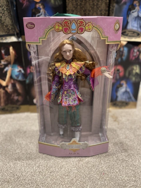 DISNEY ALICE IN wonderland live action Alice 17" doll limited edition £ ...