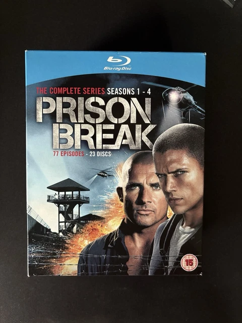 PRISON BREAK - Series 1-4 - Complete (Box-set) (Blu-ray, 2011) £37.10 - PicClick UK