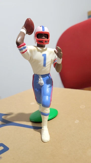 FIGURINE HOUSTON OILERS WARREN MOON NFL START LINEUP jouet Kenner 1993 ...