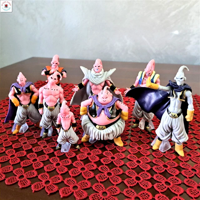 DRAGON BALL ACTION Figure Majin Buu Set Completo 8 Personaggi Gashapon ...
