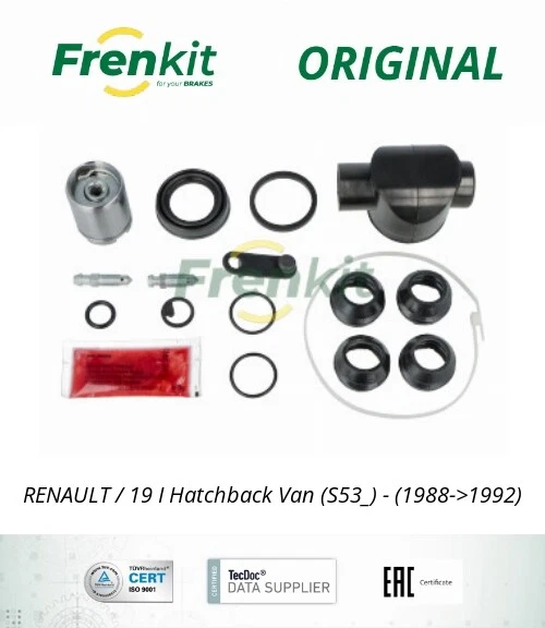 FRENKIT CALIPER REPAIR Kit + Piston 230926 - RENAULT - 19 I Hatchback Van (S53_) EUR 34,72 ...