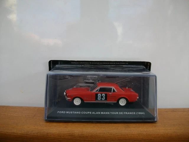 COLLECTION FORD MUSTANG N°42 Mustang Coupe Alan MANN Tour de France ...