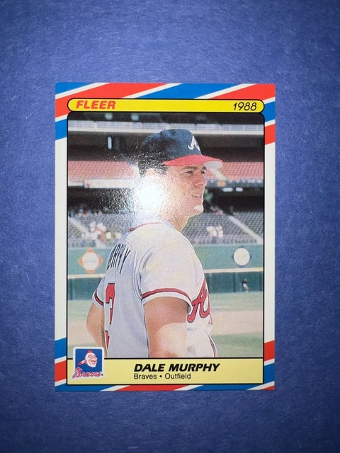 1988 FLEER SUPERSTARS Baseball Carte Dale Murphy #25 Atlanta Braves Mlb ...